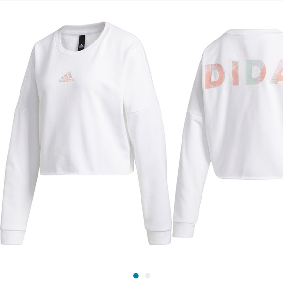adidas | Tops | Adidas Tie Dye Crew Neck Pullover | Poshmark